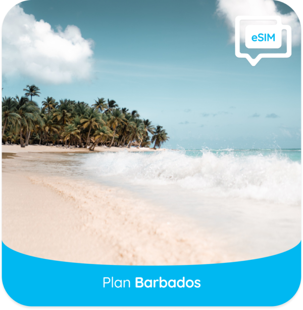 eSIM para Barbados - Datos Móviles Simlimites